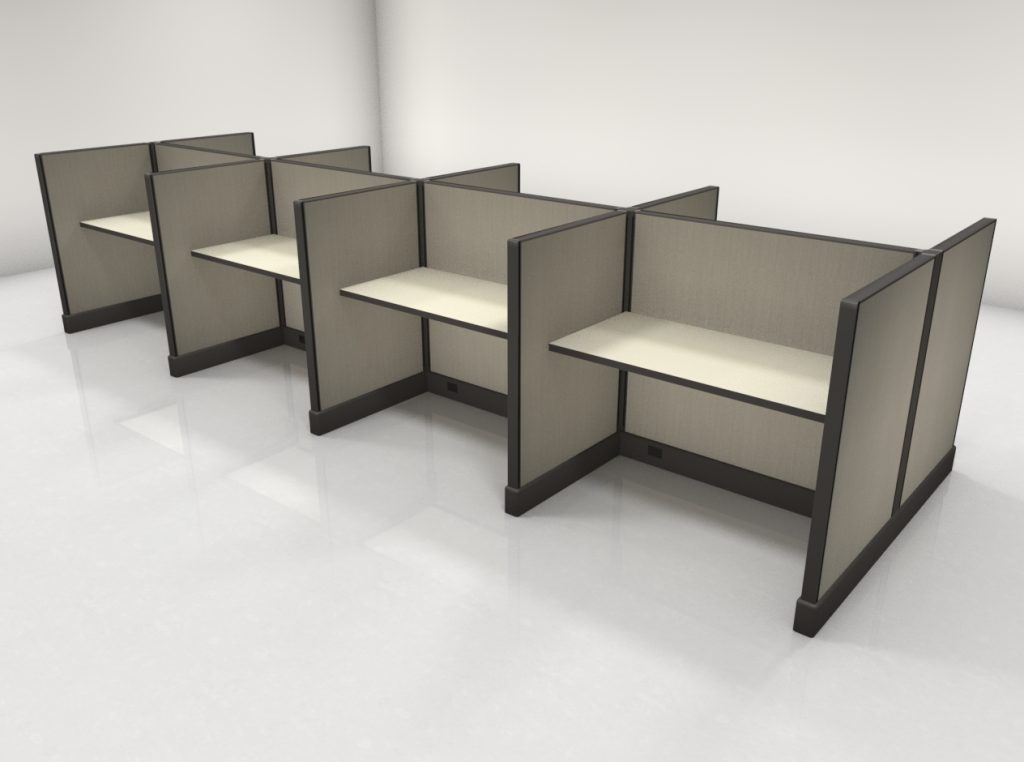 Call Center Cubicles 47" High | UsedCubicles.com
