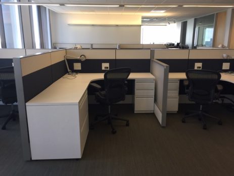 Haworth Compose Cubicles, Low Wall | UsedCubicles.com