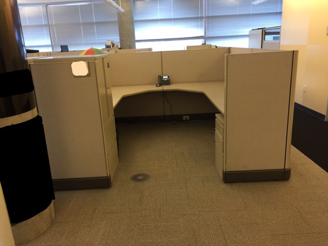 Herman MIller AO2 Cubicles with Tower | UsedCubicles.com