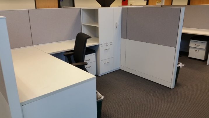 Steelcase Answer Cubicles w / Tower - Free Task Chair | UsedCubicles.com