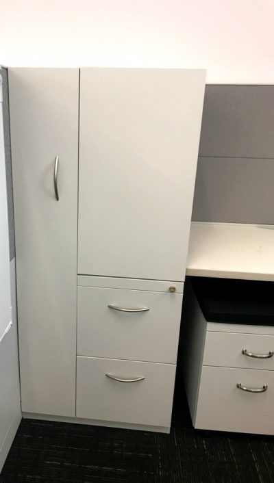 Steelcase Answer Cubicles w / Tower - Free Task Chair | UsedCubicles.com
