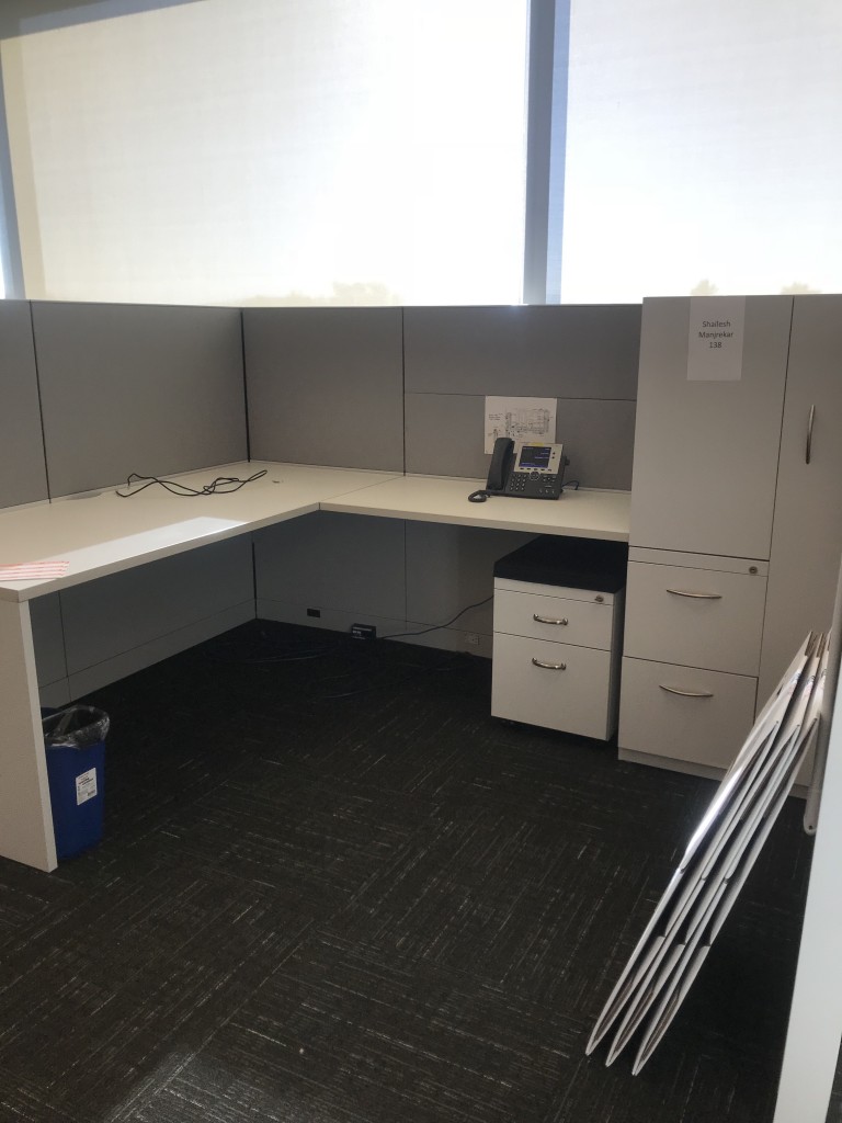 Steelcase Answer Cubicles w / Tower - Free Task Chair | UsedCubicles.com
