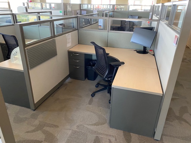 Steelcase Answer Cubicles - CDC Compliant | UsedCubicles.com