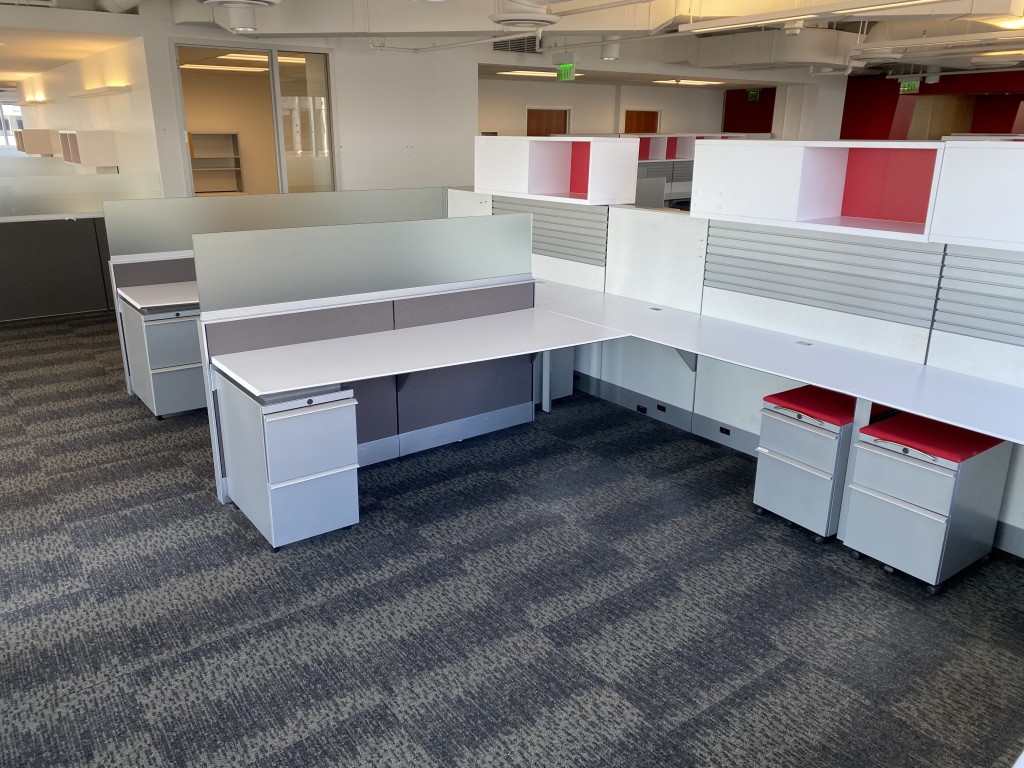Knoll Reff Cubicles, Fully Loaded, Rare Find | UsedCubicles.com