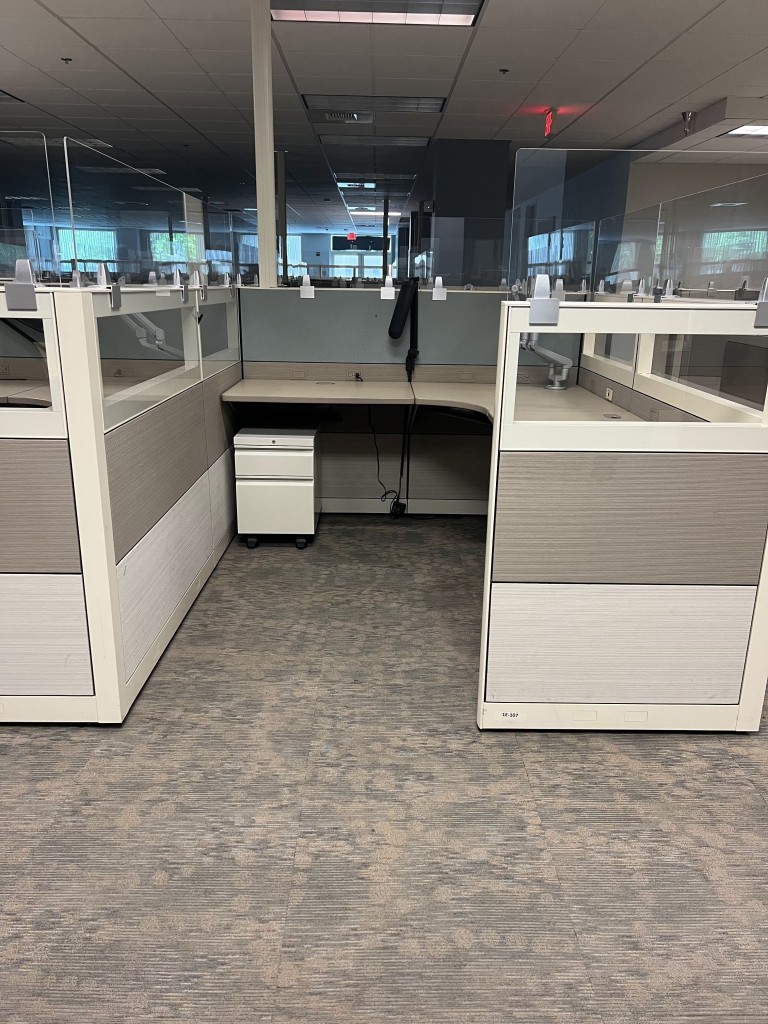Allsteel Terrace Cubicles in CA. 8X6 | UsedCubicles.com