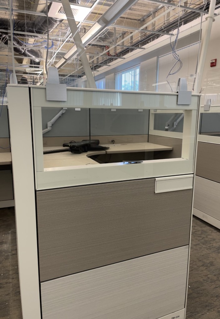 Allsteel Terrace Cubicles in CA. 8X6 | UsedCubicles.com