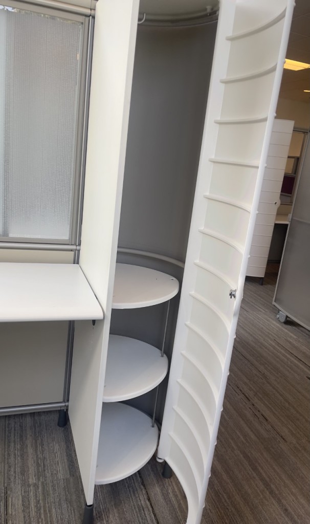 Herman Miller My Studio Cubicles 6X8, Rare Find, Sliding Glass Doors ...