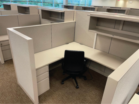 Steelcase Answer Cubicles With Drop Down | UsedCubicles.com